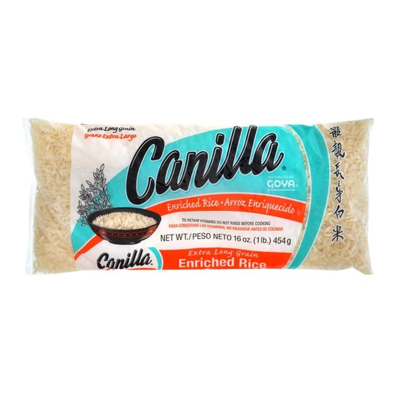 Goya Canilla Extra Long Grain Enriched Rice (1 lb) - Instacart