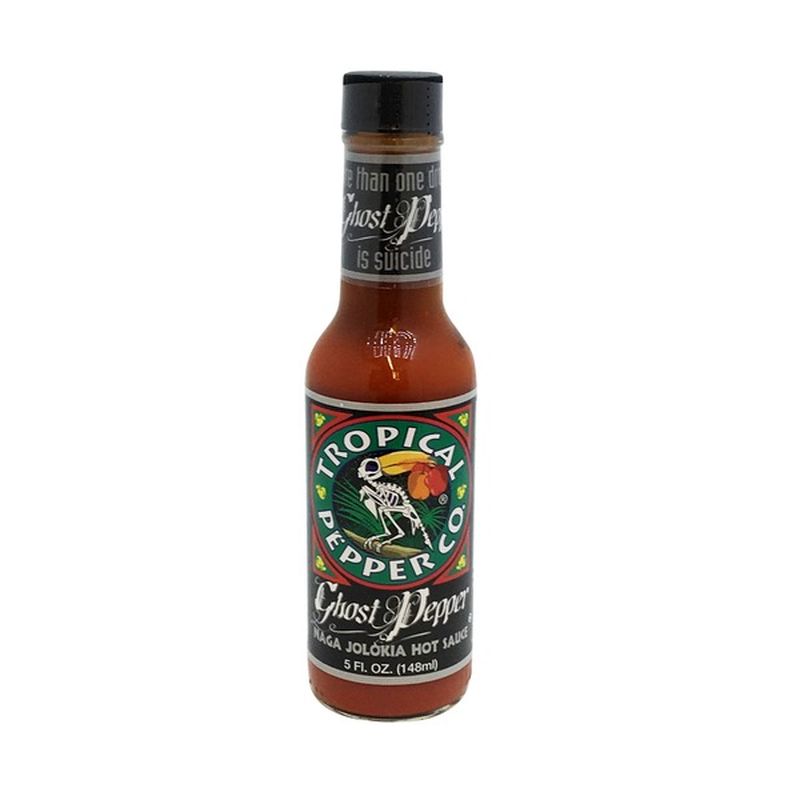 Tropical Pepper Co Ghost Pepper Naga Jolokia Hot Sauce 5 Fl Oz