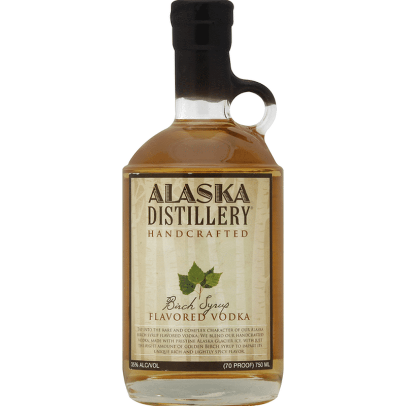 Alaska Distillery Vodka, Birch Syrup Flavored (750 ml) - Instacart