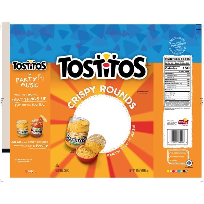 Tostitos Crispy Rounds Tortilla Chips (13 oz) - Instacart