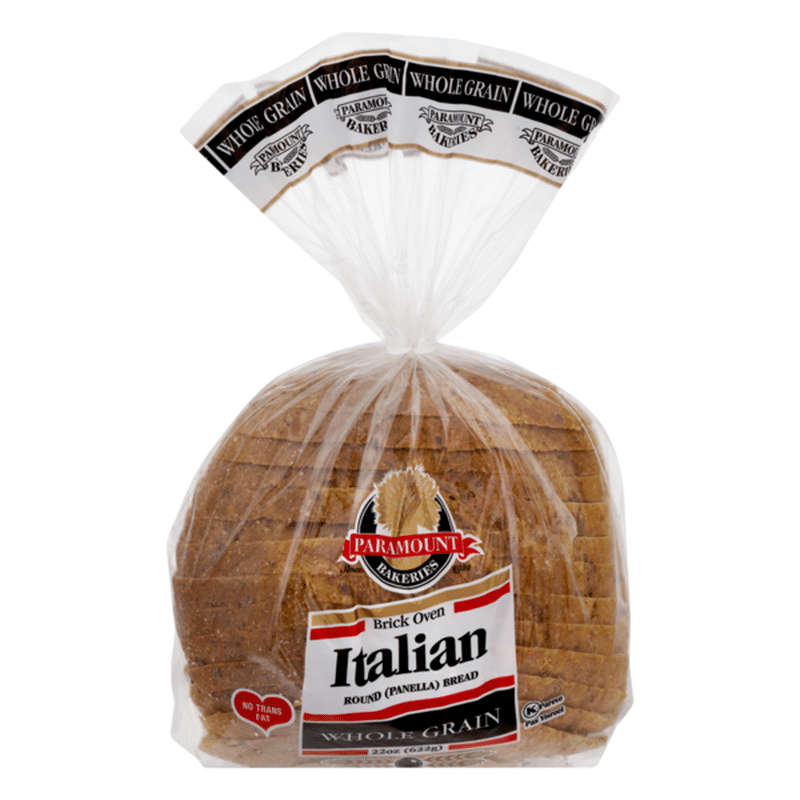Paramount Bakeries Brick Oven Italian Round Bread (22 oz) - Instacart