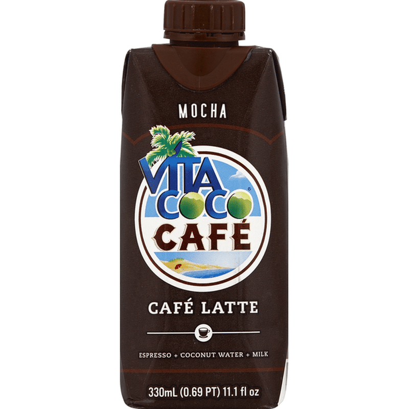 Vita Coco Cafe Latte, Mocha (11.1 oz) - Instacart