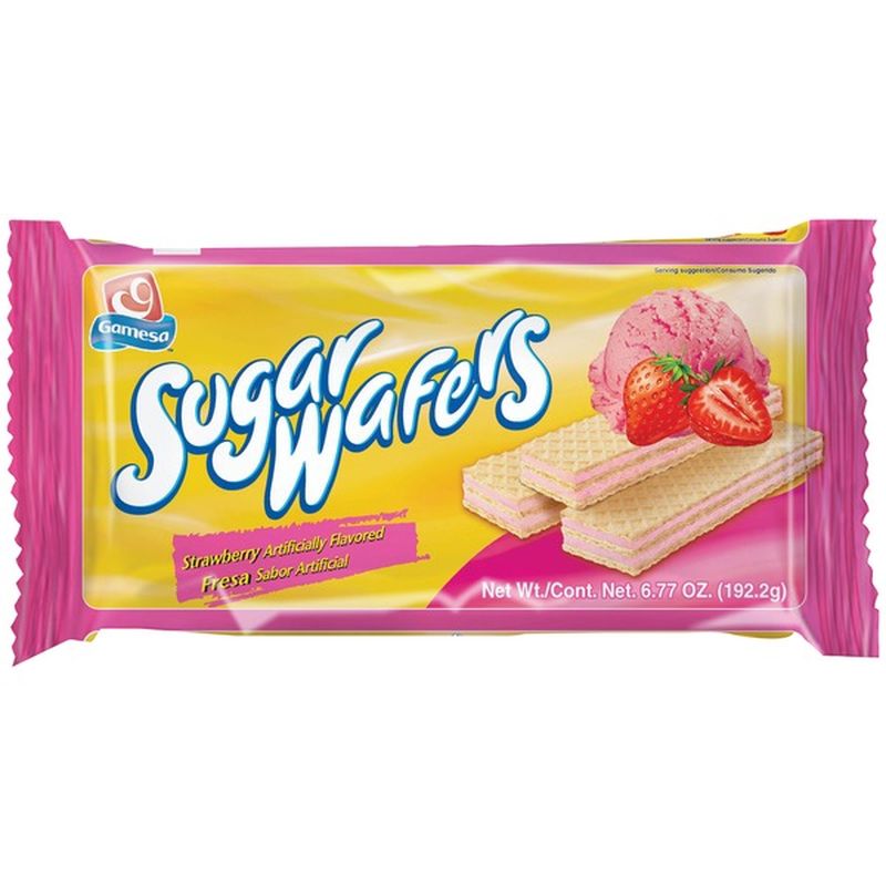 Gamesa Strawberry Flavored Sugar Wafers (6.7 oz) - Instacart