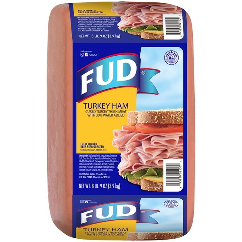 Fud Turkey Ham (8.56 lb) - Instacart