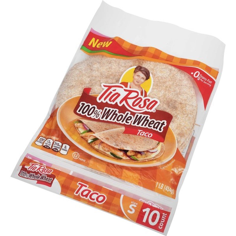 Tia Rosa 100 Whole Wheat Taco Tortillas (16 oz) - Instacart