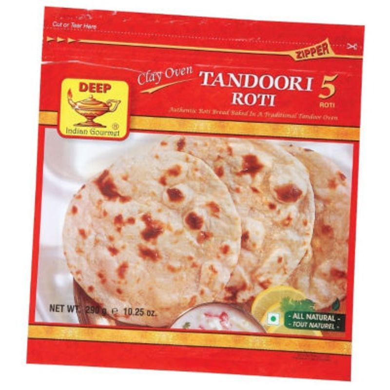Deep Indian Kitchen Tandoori Roti (10.25 oz) - Instacart