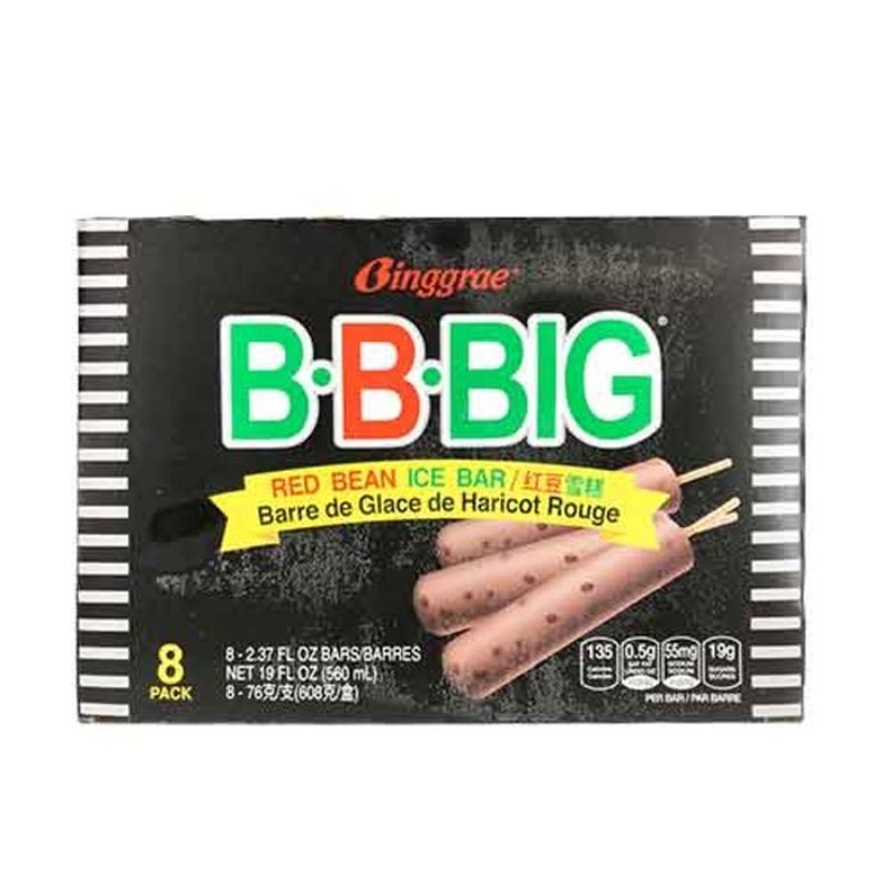 B-B-Big Red Bean Ice Bar (8 ct) - Instacart