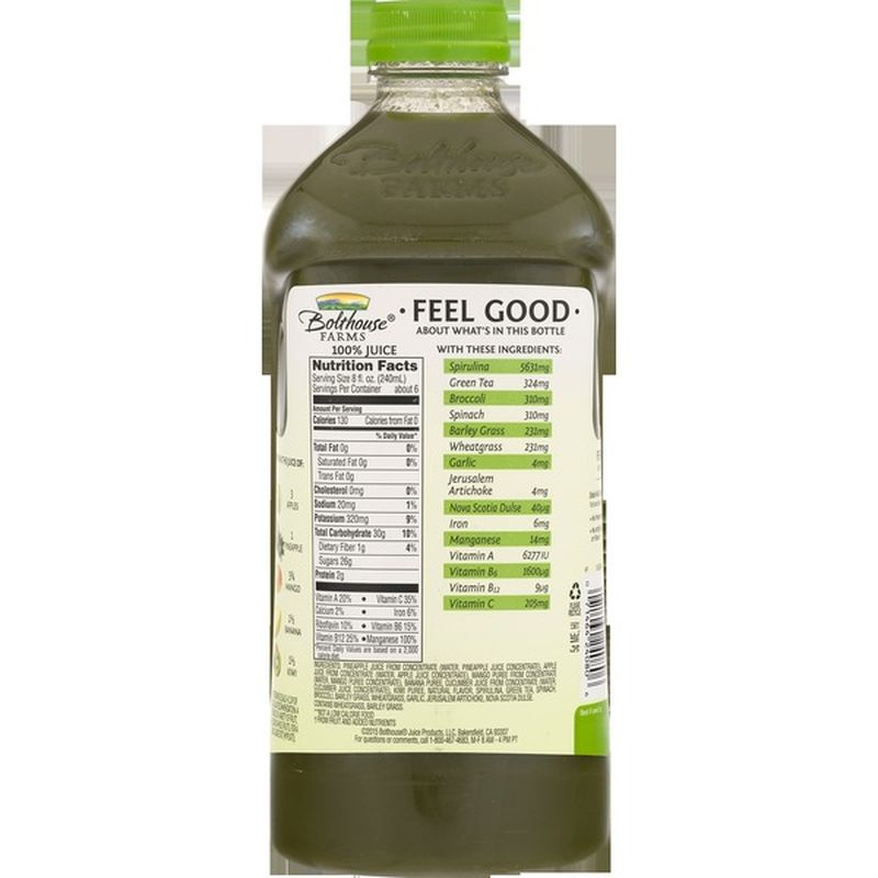 Bolthouse Farms Green Goodness (52 fl oz) - Instacart