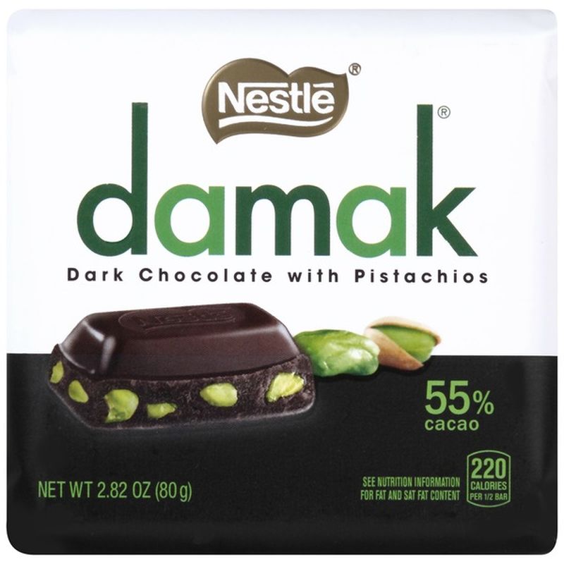 Nestle Dark Chocolate with Pistachios (2.82 oz) - Instacart