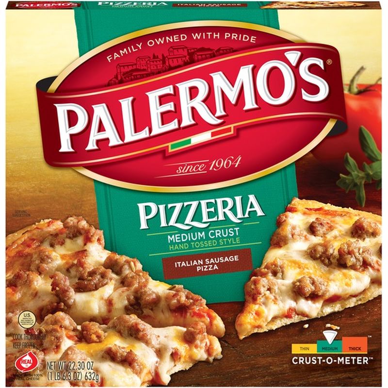 Palermo's Pizzeria Hand Tossed Style Medium Crust Italian Sausage Pizza ...