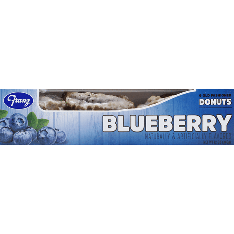 Franz Donuts, Blueberry, Old Fashioned (6 each) - Instacart