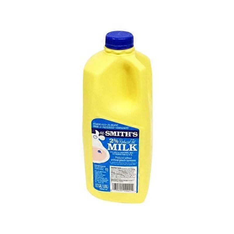 Smith's 2% Milk (0.5 gal) - Instacart