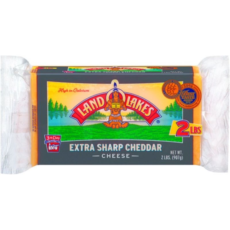 Land O Lakes Extra Sharp Cheddar Cheese (32 oz) - Instacart