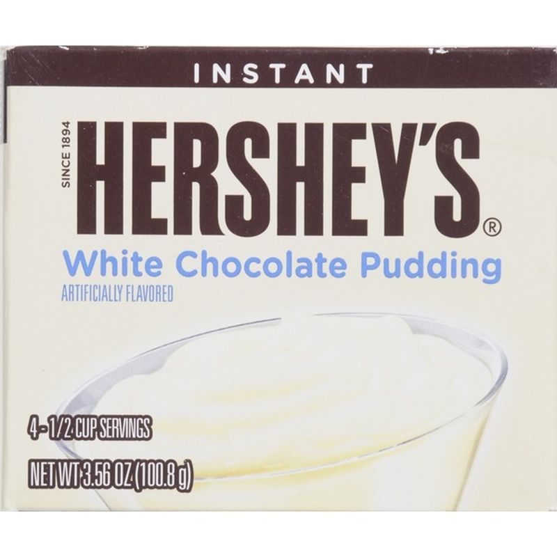 Hershey's Instant Pudding White Chocolate (0.5 ct) - Instacart