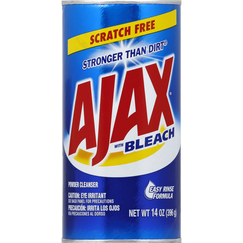 Ajax Powder Cleanser, with Bleach (14 oz) - Instacart