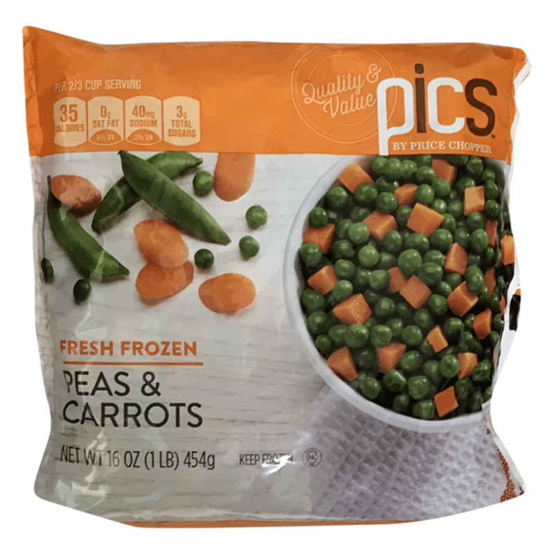 PICS Fresh Frozen Peas & Carrots (16 oz) - Instacart