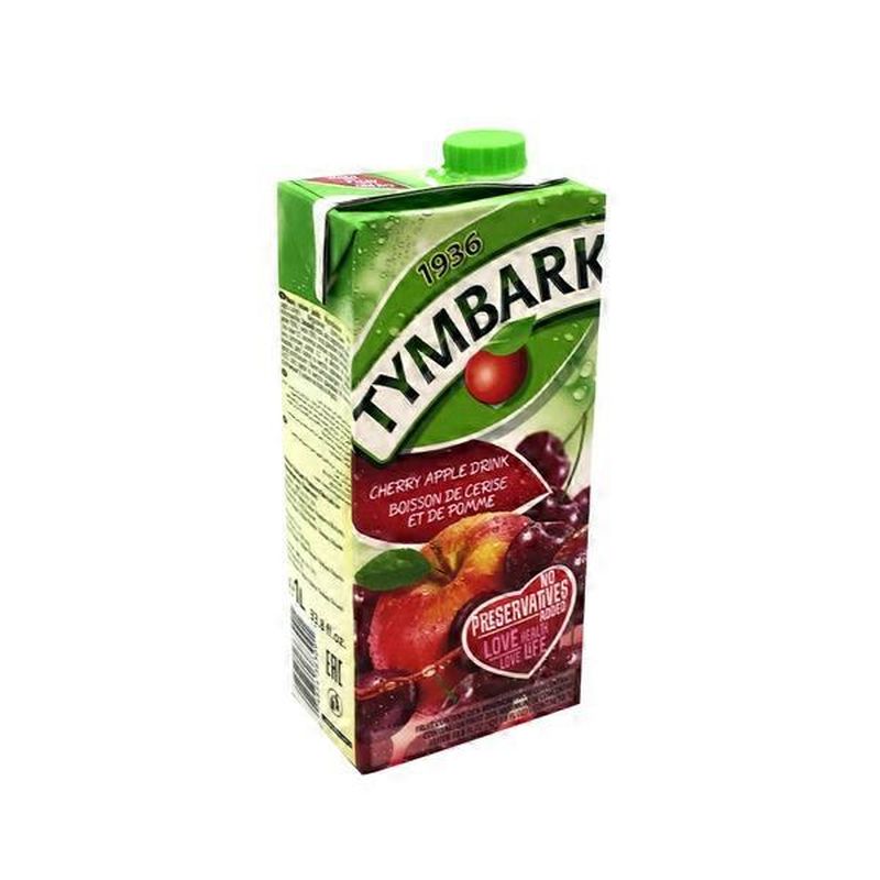 Tymbark Drink, Cherry Apple (33.8 oz) - Instacart