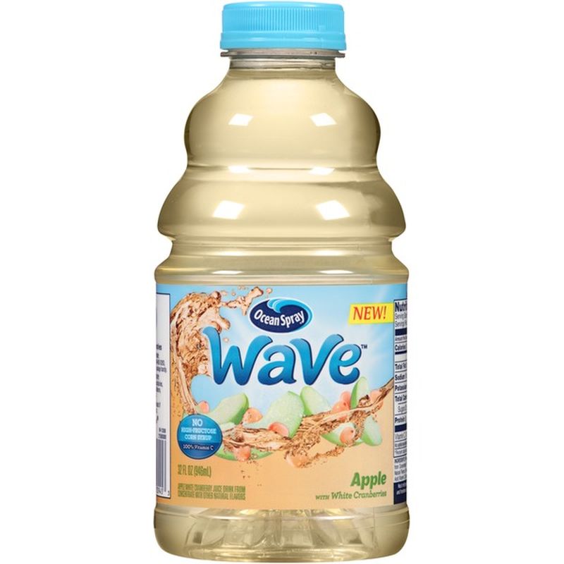 Ocean Spray Wave Apple with White Cranberries Juice (32 fl oz) - Instacart