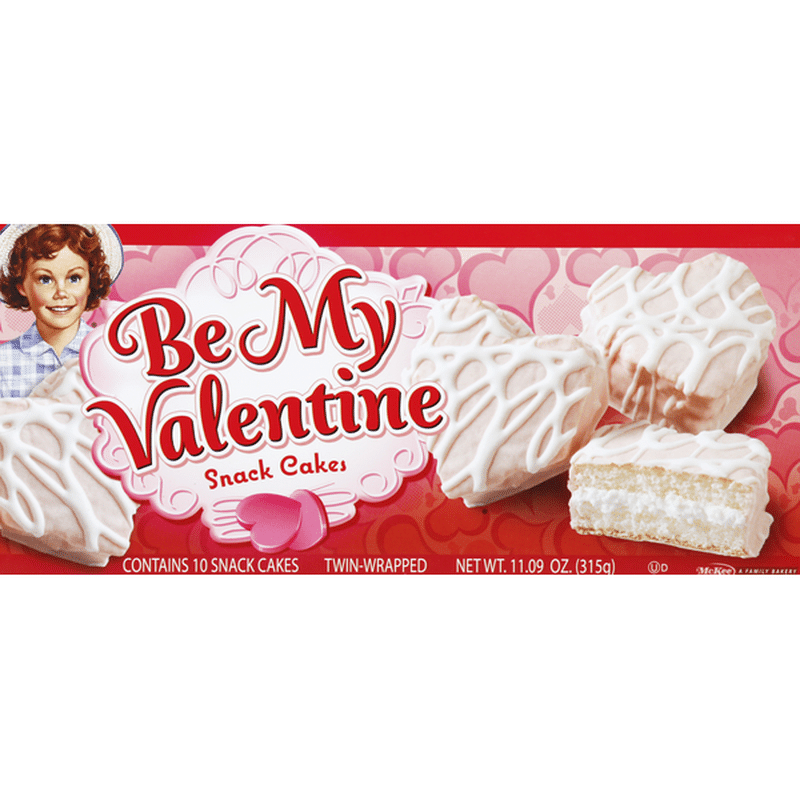 Little Debbie Be My Valentine Cakes, Pink (10 each) Delivery or Pickup ...