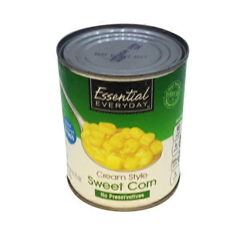 Essential Everyday Cream Style Sweet Corn (8.5 oz) - Instacart