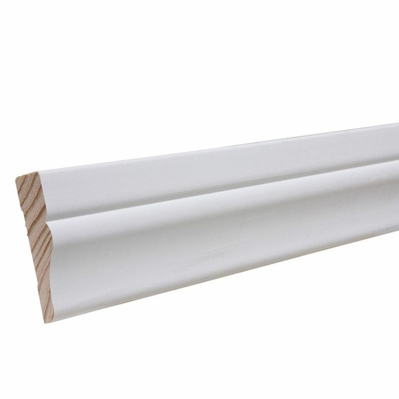 Lowe's Primed Pine Wood Casing - White - 5/8" x 2.5" x 10' (each ...