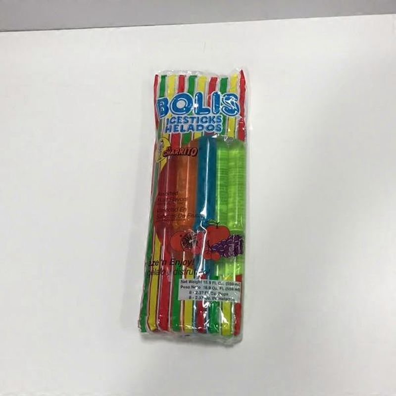 Bolis Assorted Fruit Flavors ICESTICKS HELADOS (8 ct) Delivery or ...