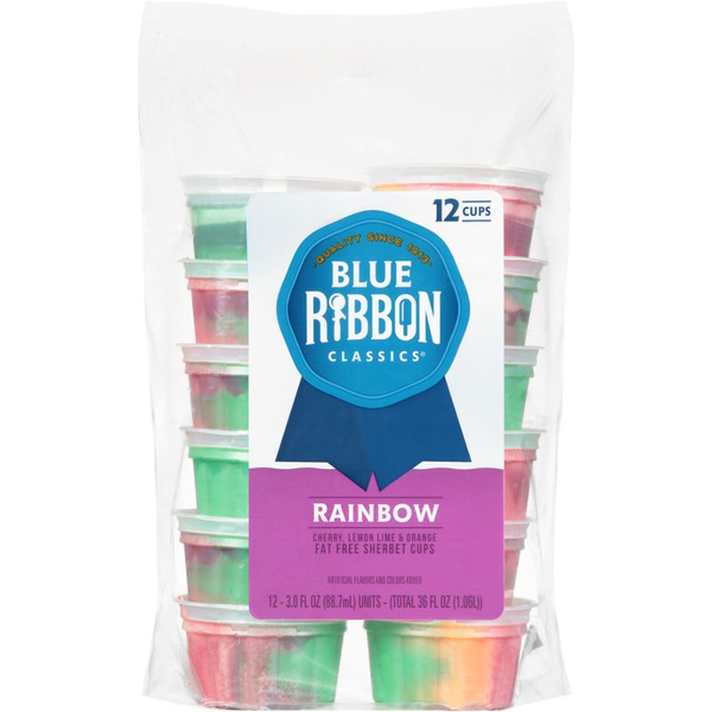Blue Ribbon Classics Rainbow Sherbet Sherbet Cup, 12pk (3 fl oz ...