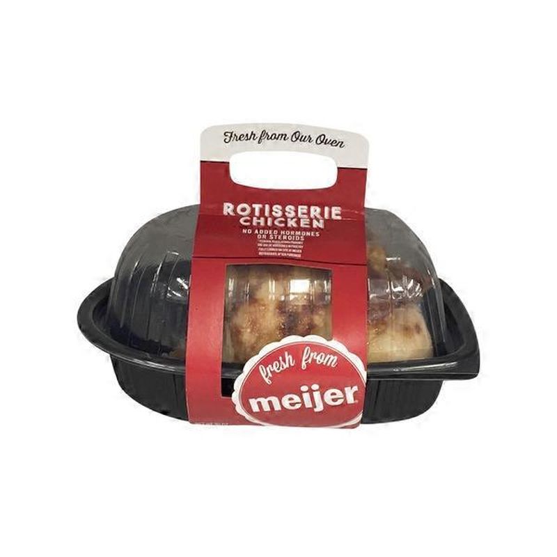Meijer Original Whole Rotisserie Chicken (30 oz) - Instacart
