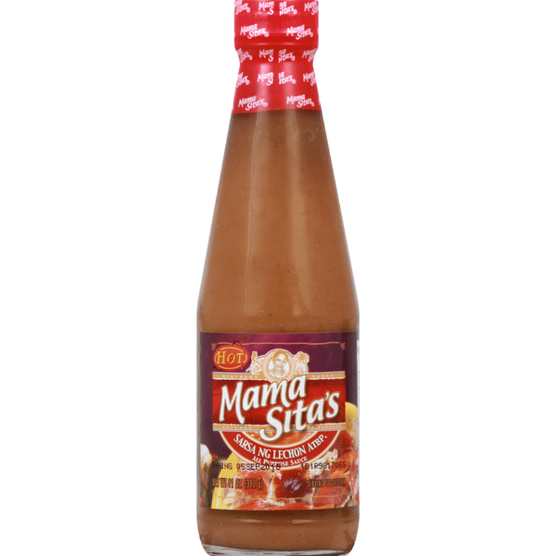 Mama Sitas All Purpose Sauce, Hot (11 oz) - Instacart