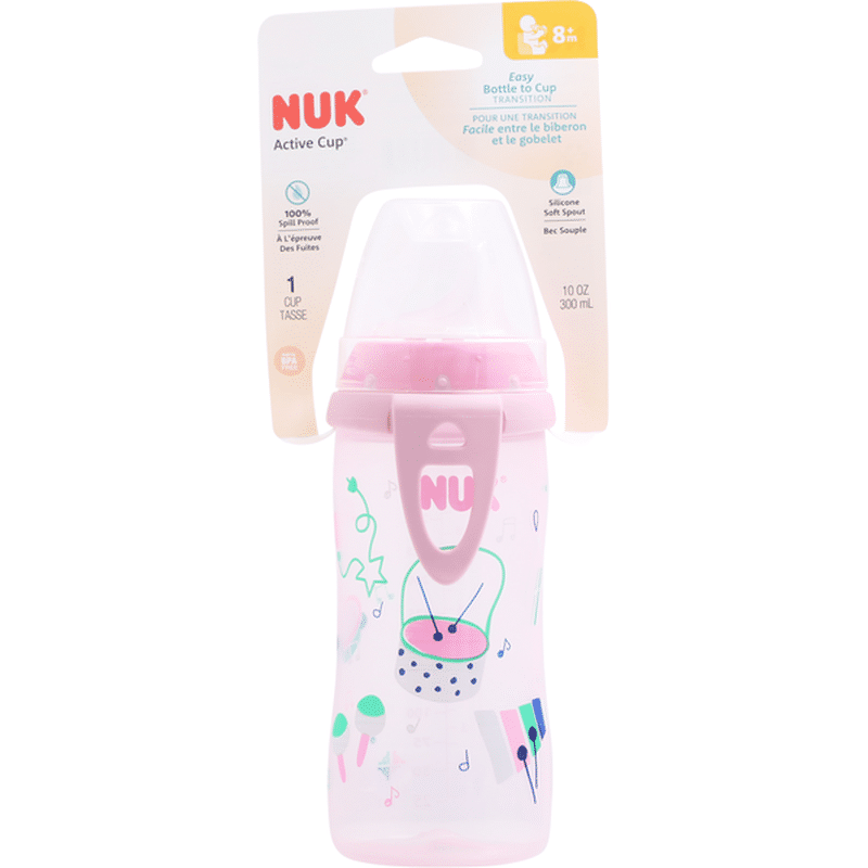 NUK Active Cup, 10 Ounce, 8+ M (1 each) - Instacart