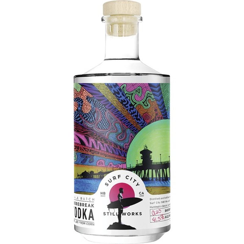 Surf City Still Works Shorebreak Vodka (750 ml) - Instacart