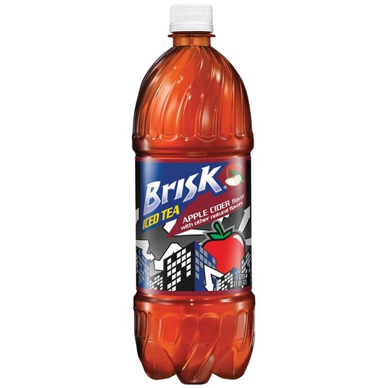 Lipton Brisk Apple Cider Iced Tea (1 L) - Instacart