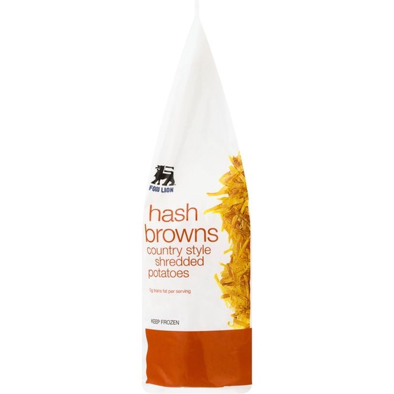 Food Lion Shredded Potatoes, Hash Browns Country Style (30 oz) - Instacart