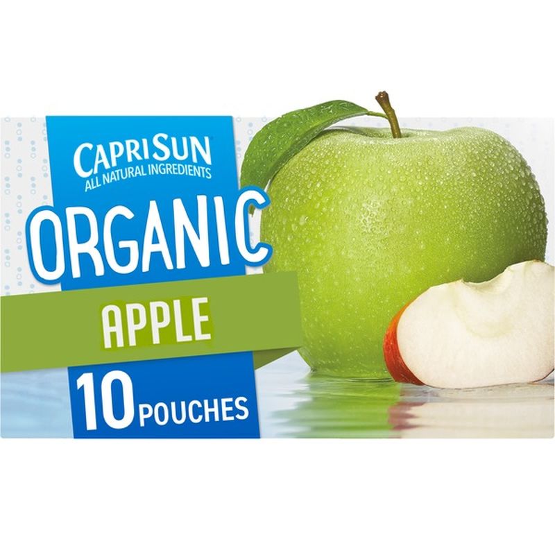 Capri Sun Apple Juice Naturally Flavored Drink (6 fl oz) - Instacart