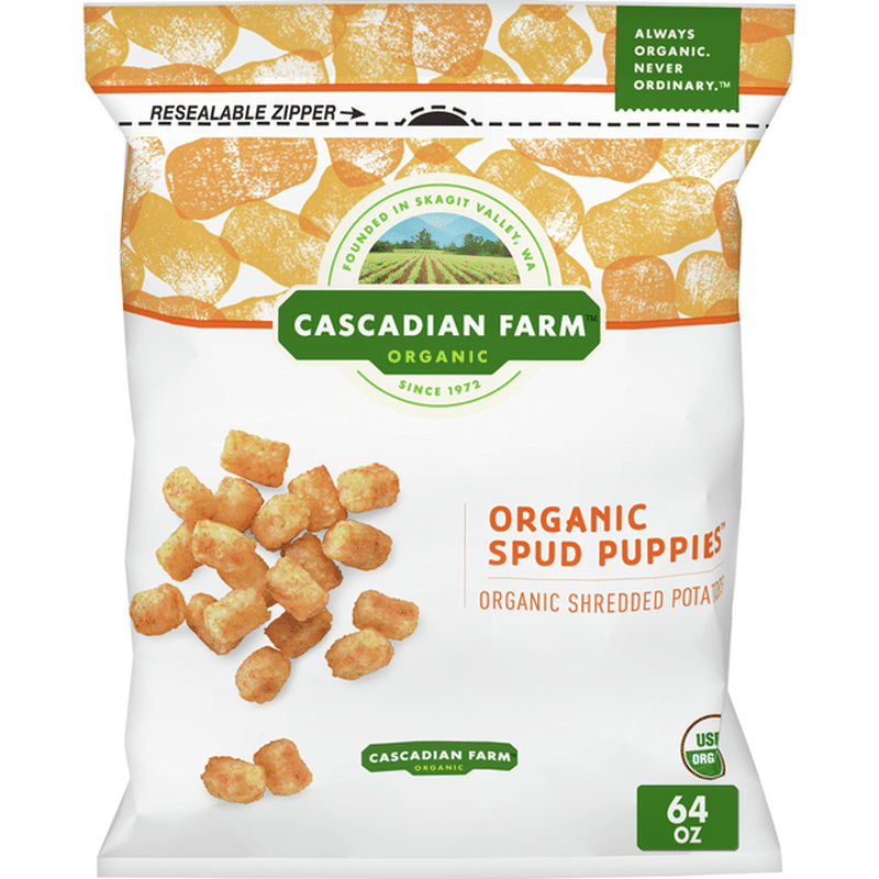 Cascadian Farm Organic Spud Puppies, Organically Farmed (64 oz) - Instacart