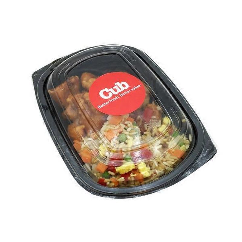 Cub Single Serve Orange Chicken & Fried Rice (each) - Instacart