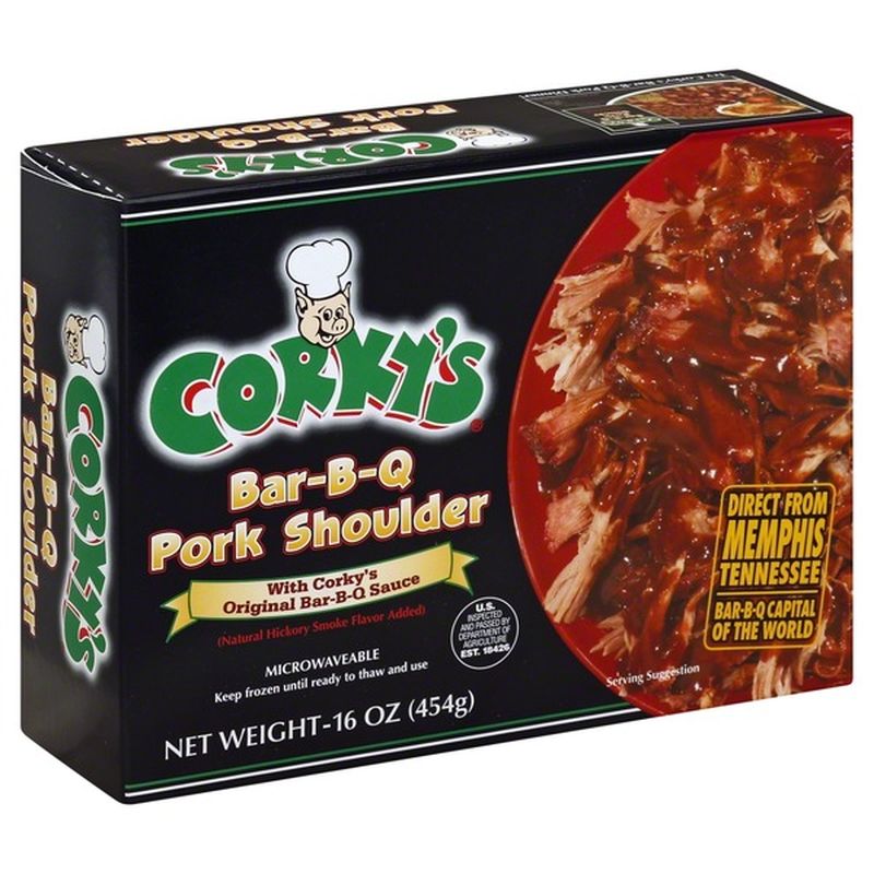 Corkys Bar-B-Q Pork Shoulder (16 oz) Delivery or Pickup Near Me - Instacart