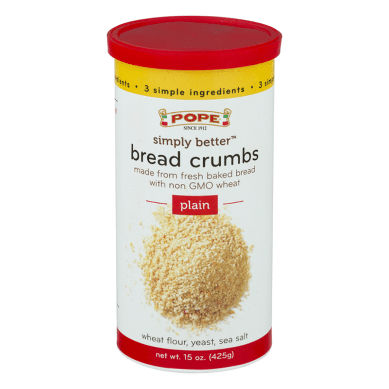 Pope Bread Crumbs Plain (15 oz) - Instacart