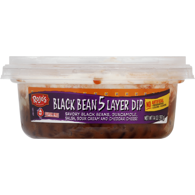 Rojo's 5 Layer Dip, Black Bean (14 oz) Delivery or Pickup Near Me ...