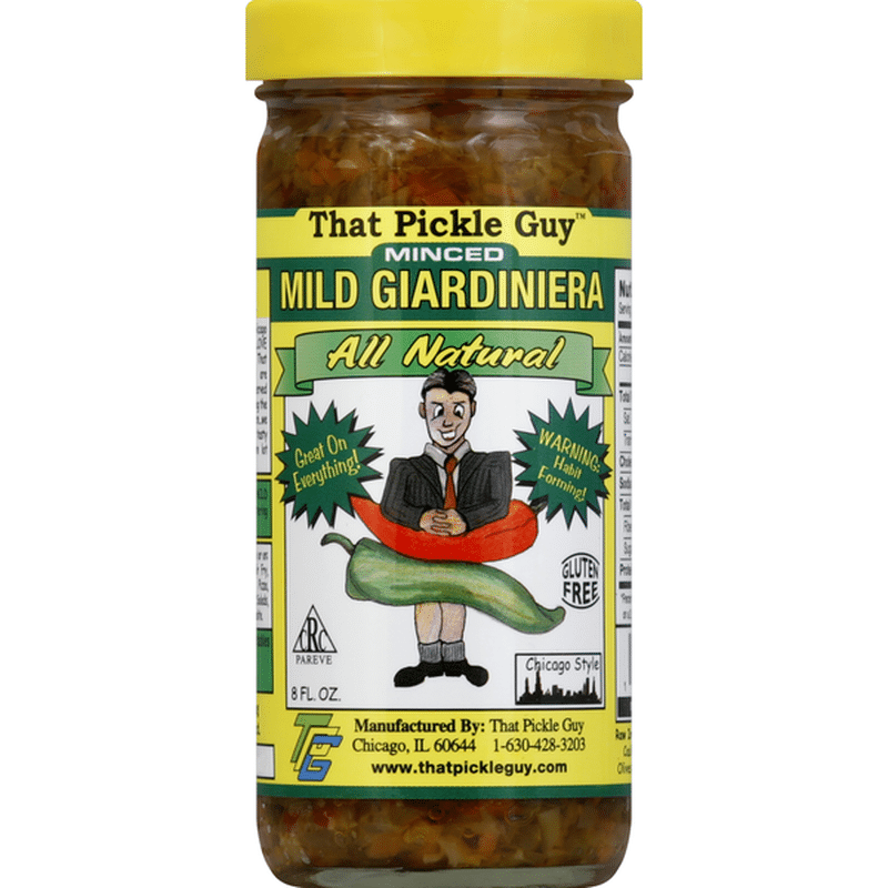 That Pickle Guy Giardiniera, Mild, Minced (8 oz) - Instacart