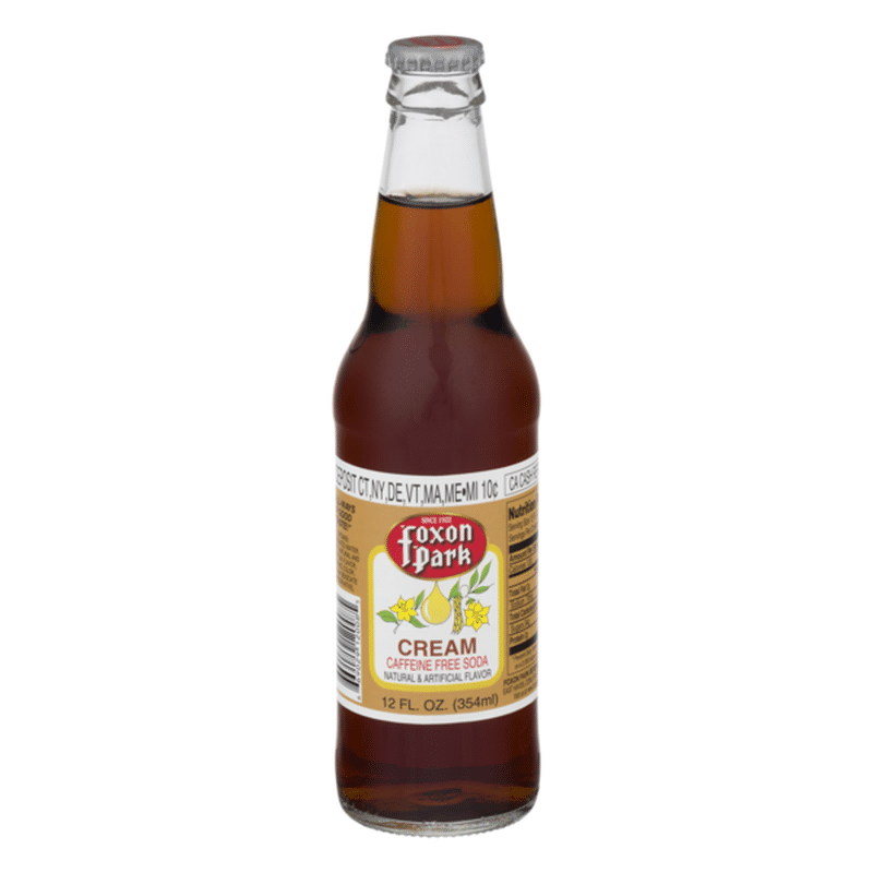 Foxon Park Soda Cream (12 fl oz) - Instacart