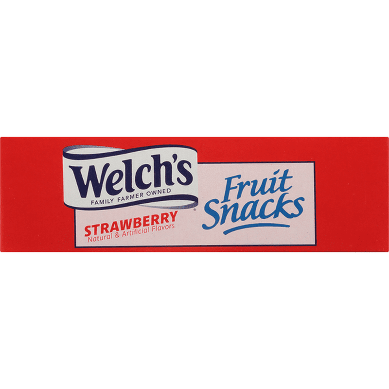 Welch's Strawberry Fruit Snacks (10 each) - Instacart