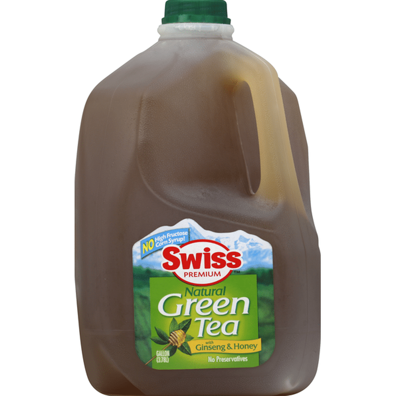 Swiss Premium Green Tea, with Ginseng & Honey (1 gal) - Instacart