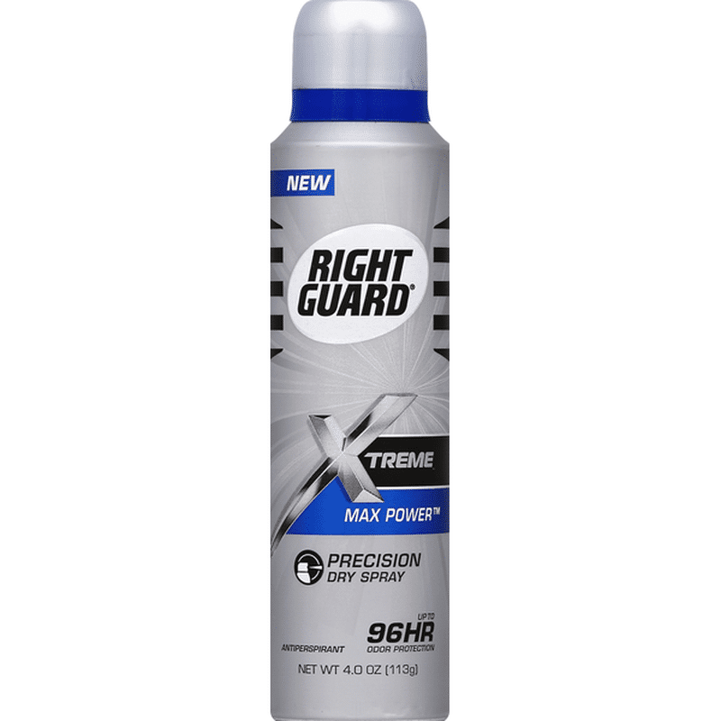 Right Guard Antiperspirant, Precision Dry Spray, Max Power (4 oz ...