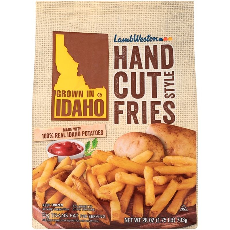 Grown In Idaho Hand Cut Style Fries (28 oz) - Instacart