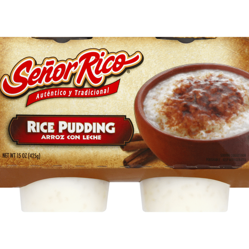 Senor Rico Rice Pudding (15 oz) - Instacart