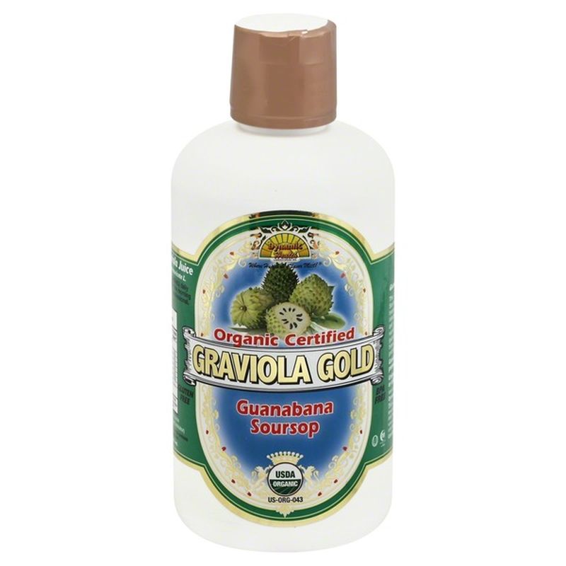 Dynamic Health Graviola Gold, Organic Certified, Guanabana Soursop (32 ...