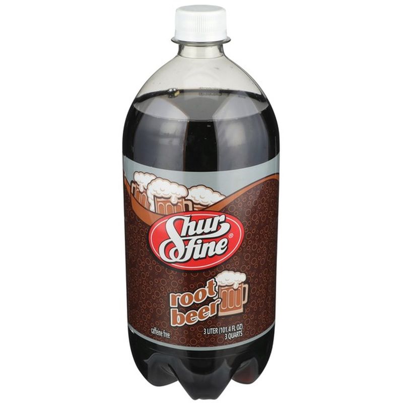 Shurfine Caffeine Free Root Beer Soda (3 L) - Instacart