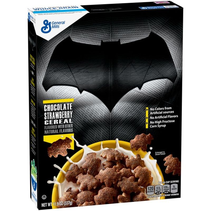 Batman Chocolate Strawberry Cereal (11.9 oz) - Instacart