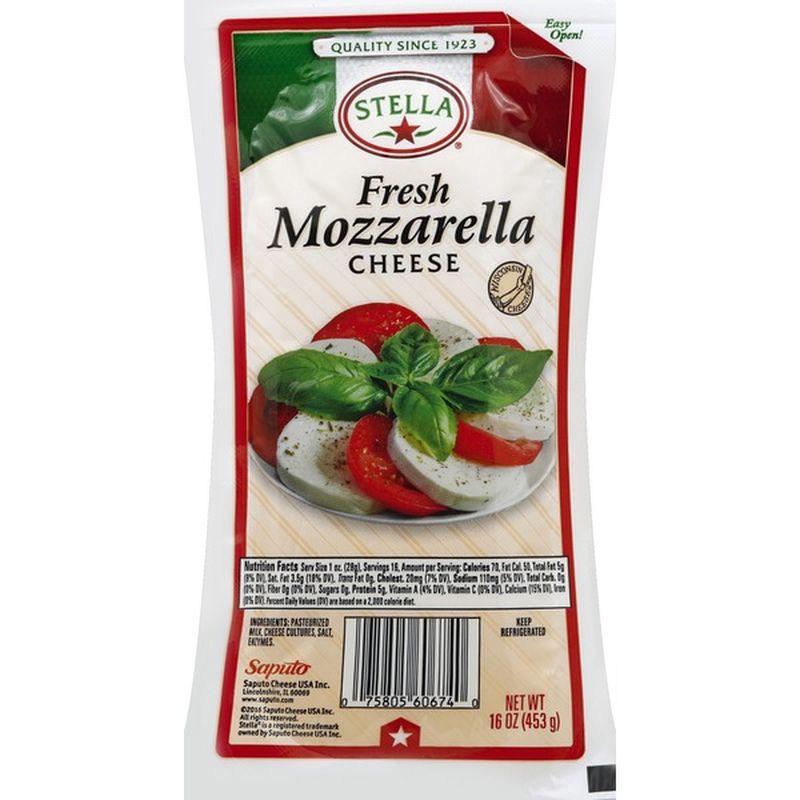 Stella Cheese, Fresh Mozzarella (16 oz) - Instacart